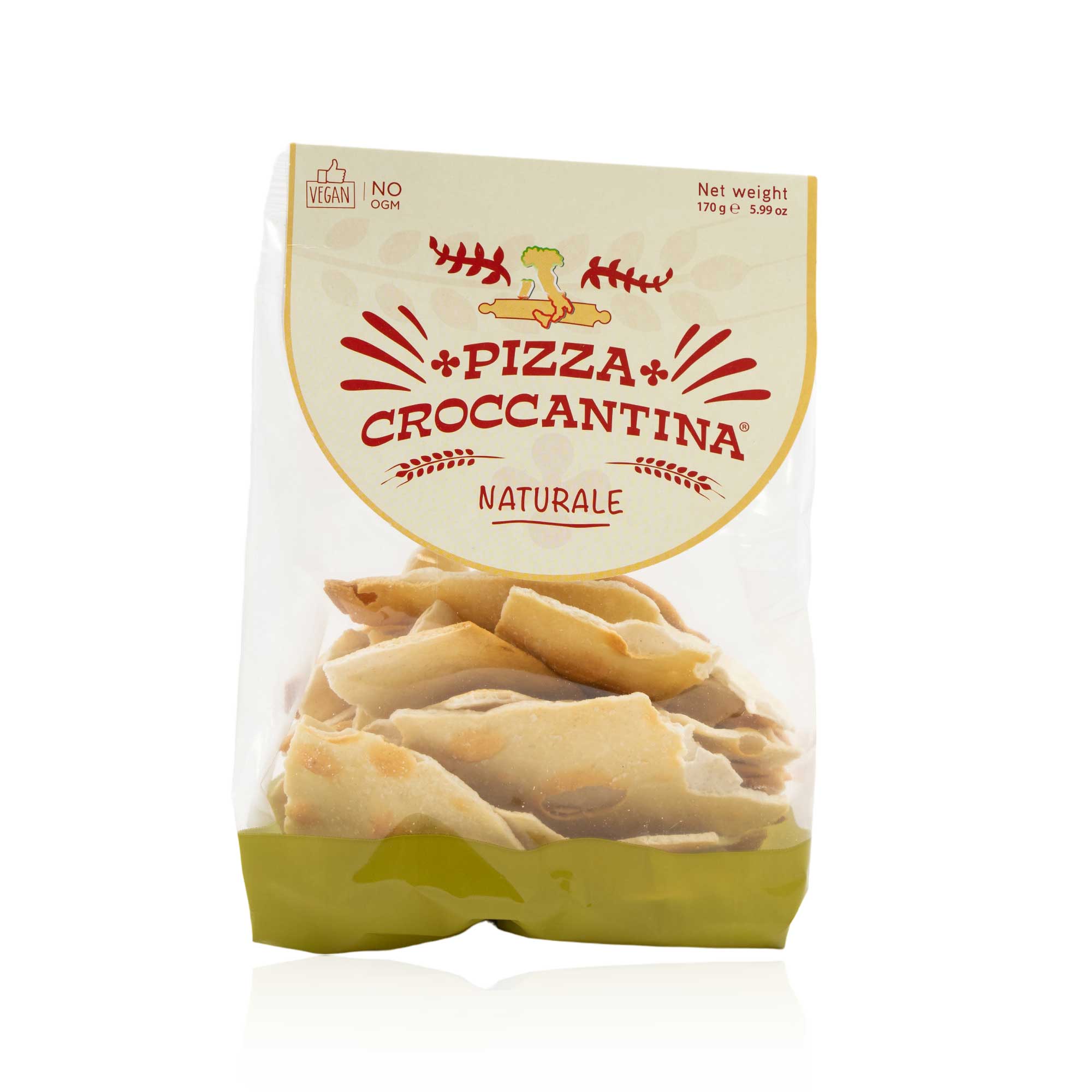 PIZZA CROCCANTINA - Cracker pikant - Tomate 170g | GourmetKult - Der ...